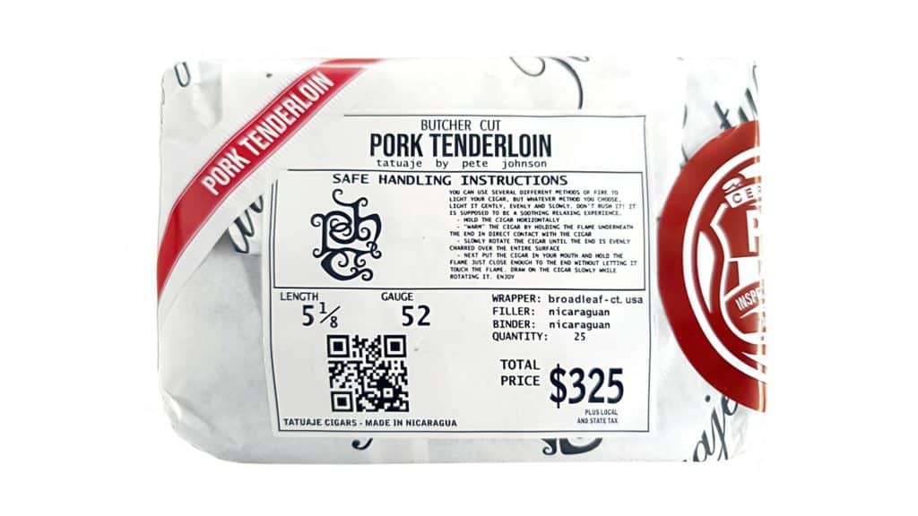 Tatuaje Cigar's Pork Tenderloin 2025 headed to stores - CigarsLover ...